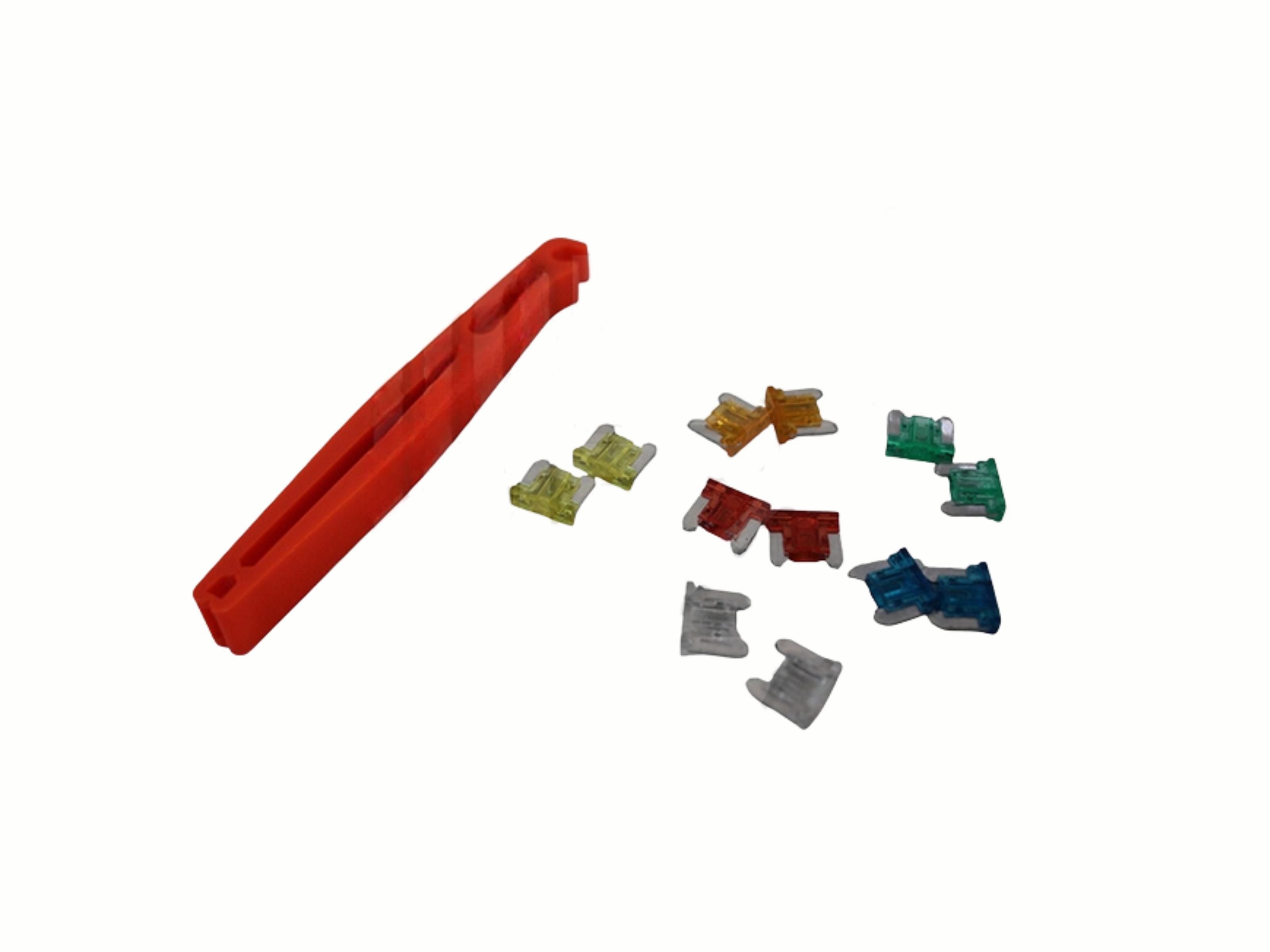 KIT FUSIBLES MINI PERFIL BAJO 5A HASTA 30A - VCA Repuestos